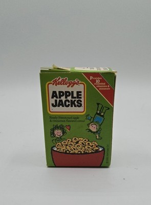Kellogg’s 1983 APPLE JACKS Mini Cereal Box Fun Stickers - Rare VTG | eBay