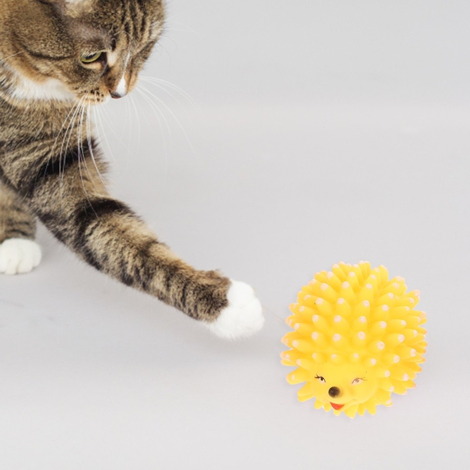 4 Pcs Indoor Kitten Toy Dog Squeak Toys Lovely Unisex Pet Snuggle ...