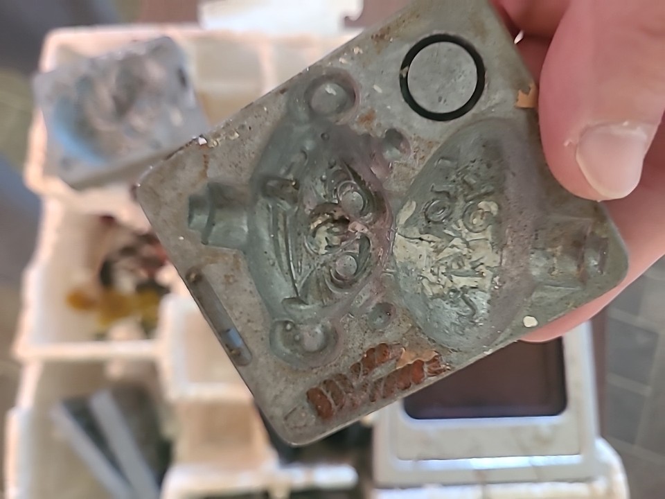 Vintage 1965 Mattel THINGMAKER Set Box Lots Molds Oven Rare Toy Creepy ...