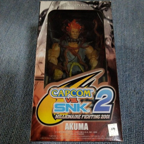 CAPCOM VS SNK 2 AKUMA FIGURE USED | eBay