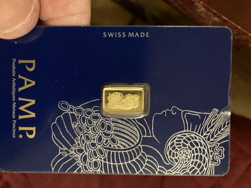 1 gram Sealed Gold Bar - Pamp Suisse FORTUNA Small Card - .9999 Fine | eBay