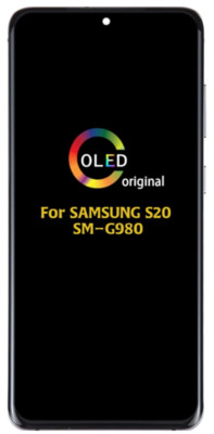 Samsung Galaxy S20 G980 G980F G980F/DS 6.2" OLED Touch Screen Digitizer ...