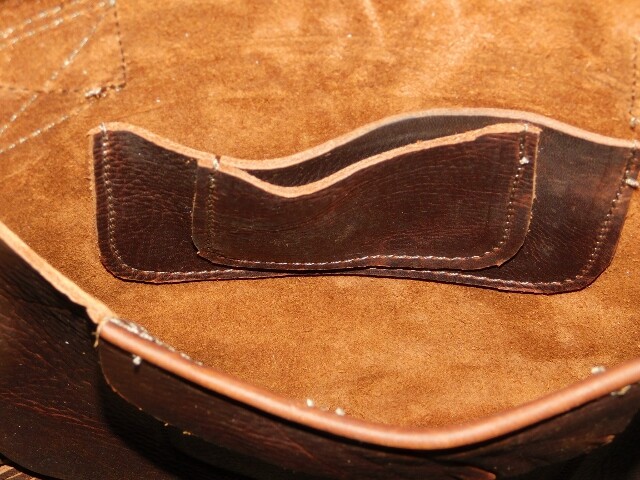 LEATHER MUZZLELOADER FRINGED POSSIBLES POUCH BAG | eBay