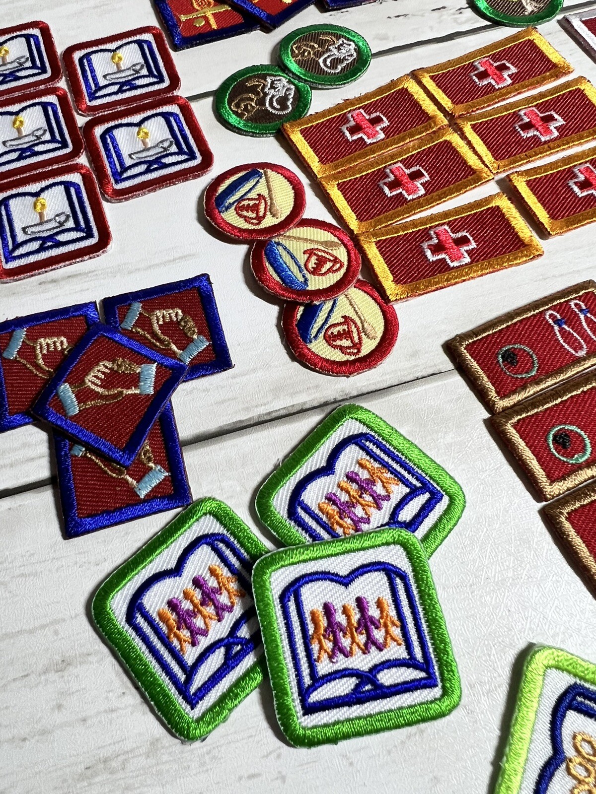 Patches Lot Pioneer Clubs Pathfinder Huge Set of 115 Badges Christian ...