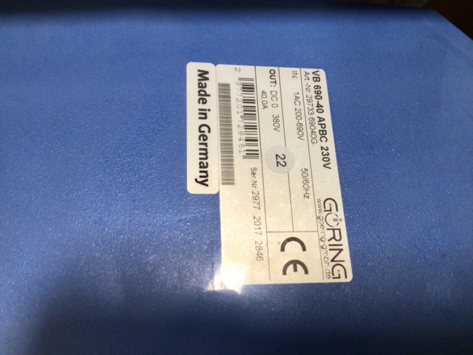 Peter Electronic Versi brake VB 690-40 APBC 230V 29733.69040 brake ...