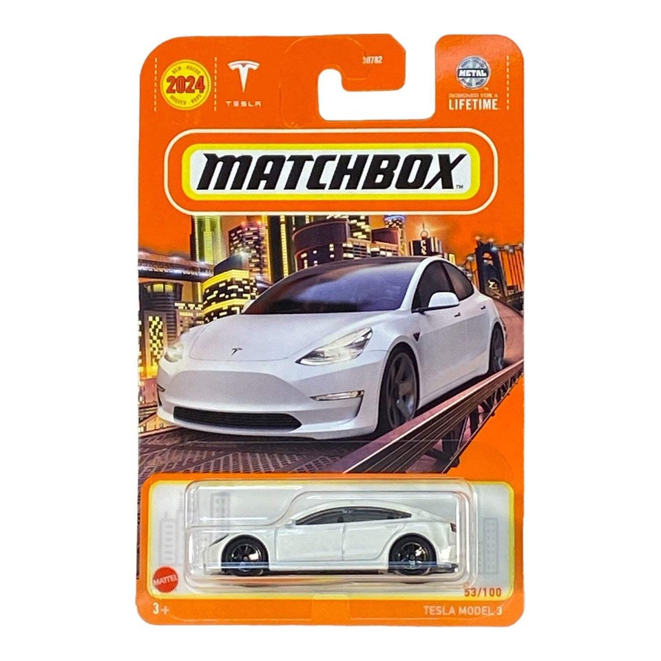Matchbox Tesla Model 3 - Matchbox Series 53/100 | eBay