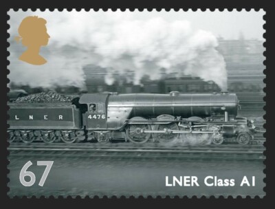 LNER Class A1 'Royal Lancer' (1929) on 2010 stamp | eBay UK