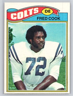 1977 Topps #53 Fred Cook - Colts - NmMt+ | eBay