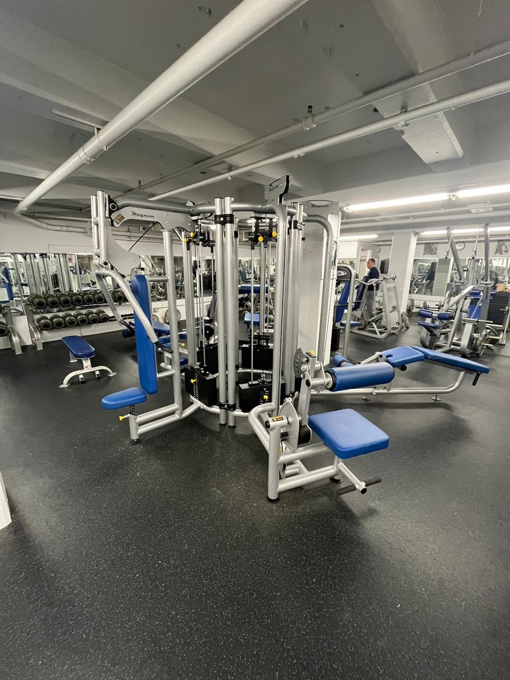 Magnum 5 Stack Multi Gym - Cleaned & Serviced | eBay