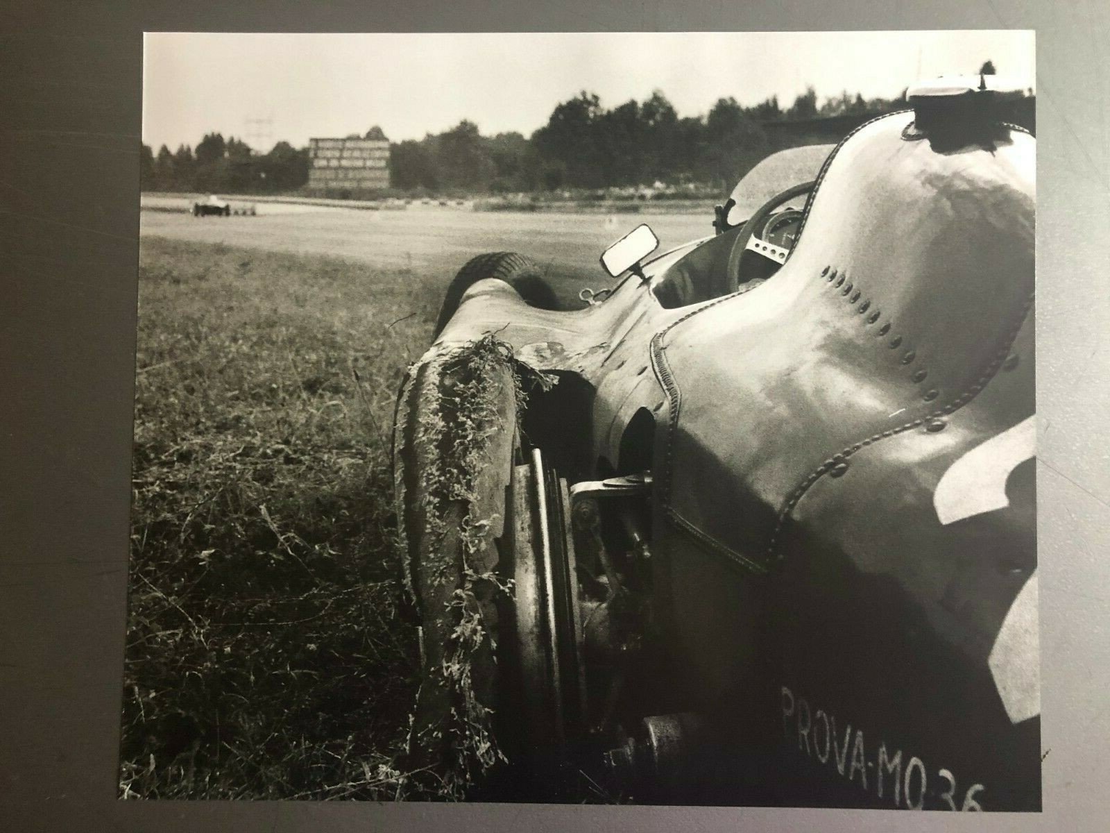 1956 Ferrari F1 Race Car Italian GP Jesse Alexander Photo Print Poster ...