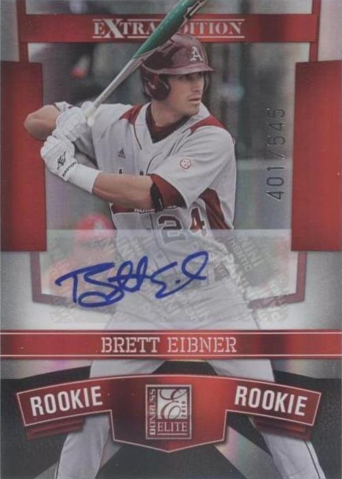 2010 Donruss Elite Extra Edition - Rookie Brett Eibner #144 /545 (AU ...