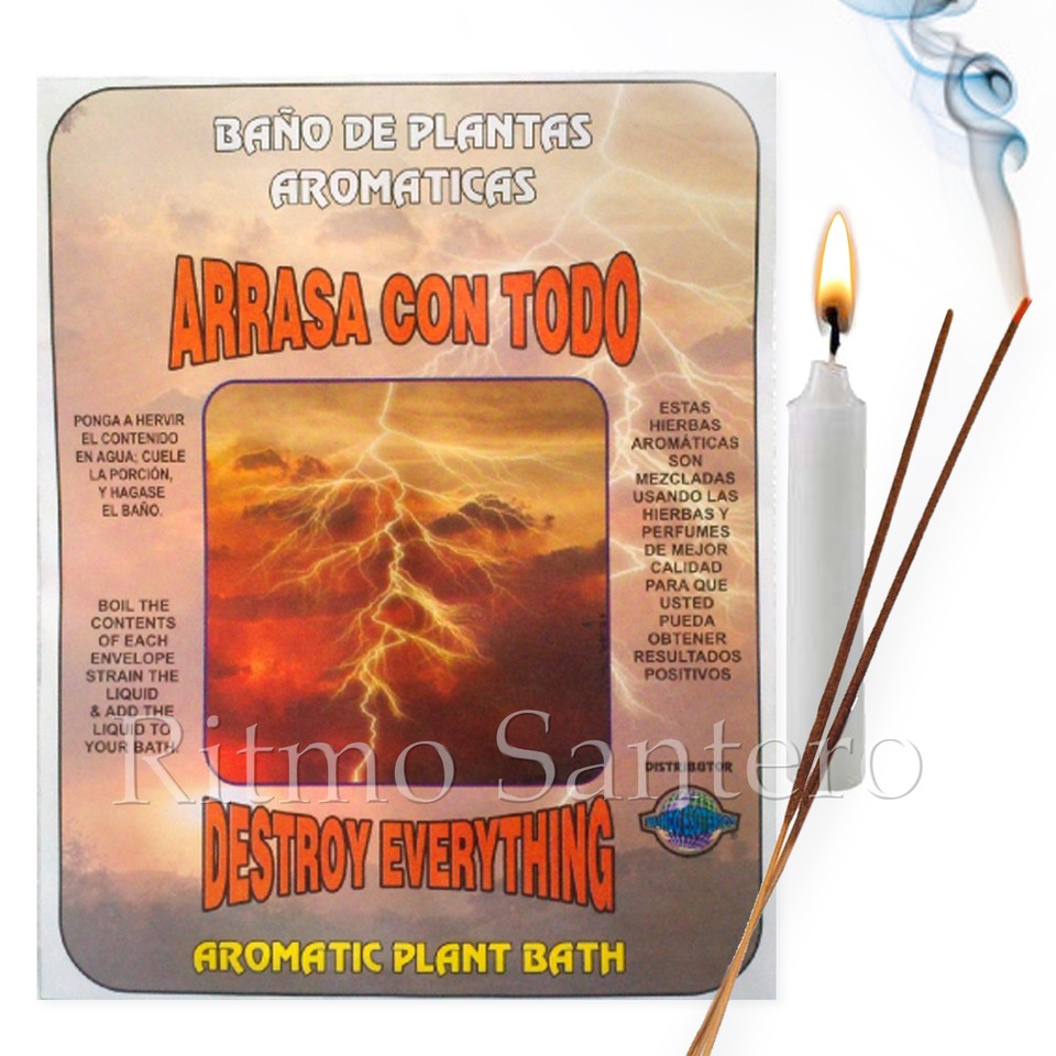 Spiritual Herbs Bath, Bano Despojo Plantas Santeria HEX BREAKER Wicca ...