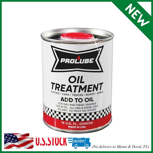 Prolube Oil Treatment - Engine Oil Additive for Gas & Diesel Engines ...