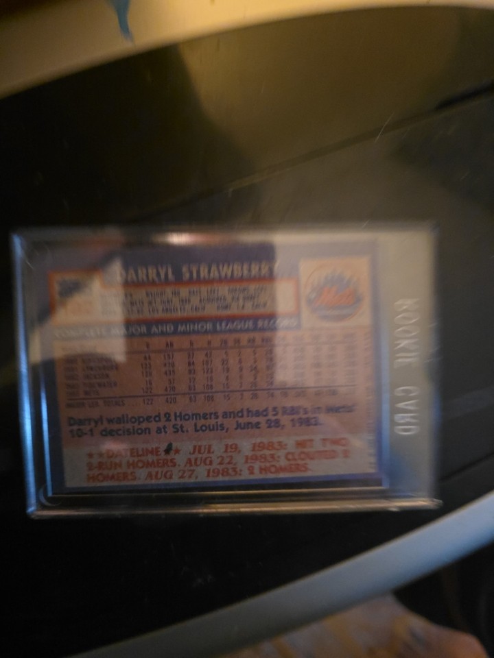 1984 Topps - Darryl Strawberry #182 (RC) | eBay