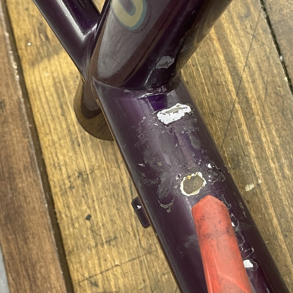 Vintage Trek 920 Singletrack Frame Fork OX Comp USA 18 in Purple MTB 26 ...