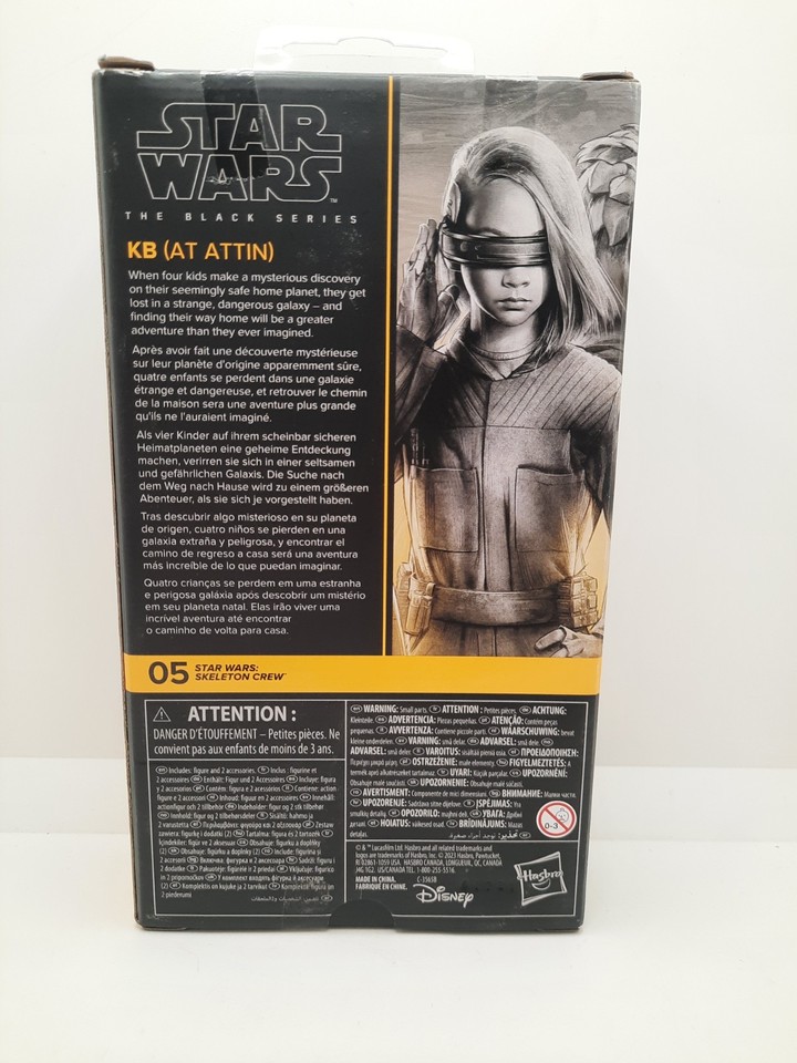 STAR WARS Skeleton Crew Black Series KB (AT ATTIN) #05 6" Action Figure ...