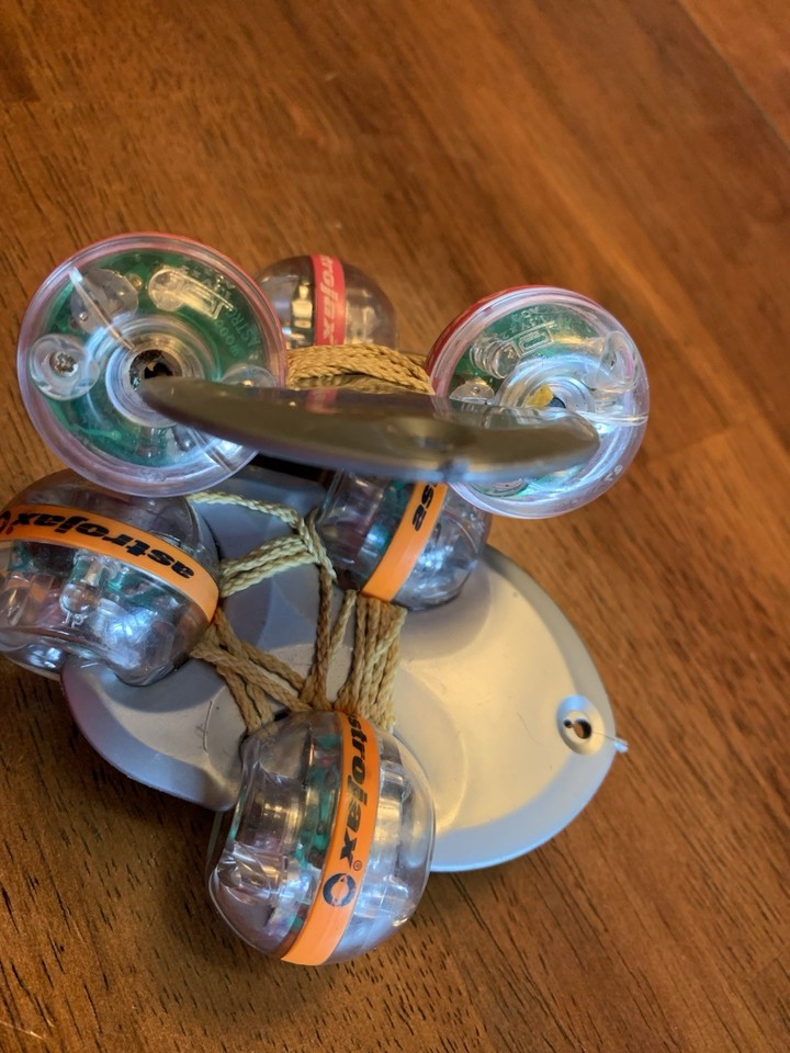 Astrojax Saturn 2003 Swinging Ball Dancing Light Toy - Y2K Toy - NEW ...