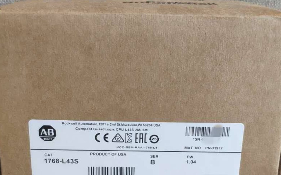 AB New Factory Sealed AB 1768-L43S Compact I/O 16Pt PLC Input Module ...