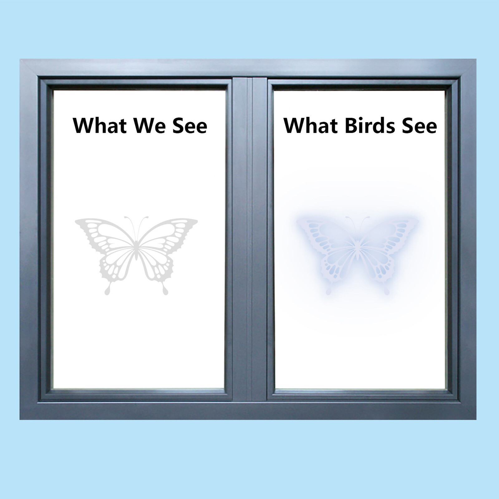 4 Sheets -Collision Window Stickers DIY Theme Window Clings K6B7 | eBay