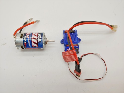 TRAXXAS iD WATERPROOF XL-5 ESC + TITAN 12T MOTOR LVD ID PLUG SLASH ...