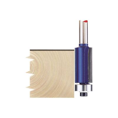 Draper 1x 1/4" Flush 12.7x25mm Tct Router Bit Professional Tool 75335 ...