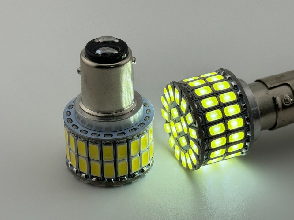 Rebaydo 2pcs BAY15D LED Bulb 1154 6 Volt AC or DC Dual Filament | eBay