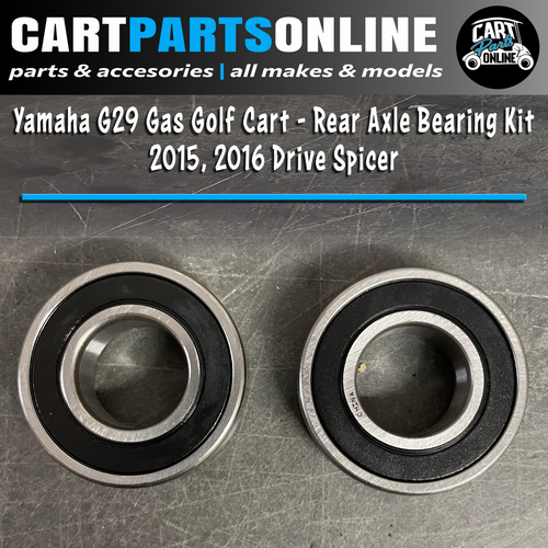Yamaha Golf Cart G29 Gas Rear Axle Bearing Set 2015, 2016 Drive Spicer ...