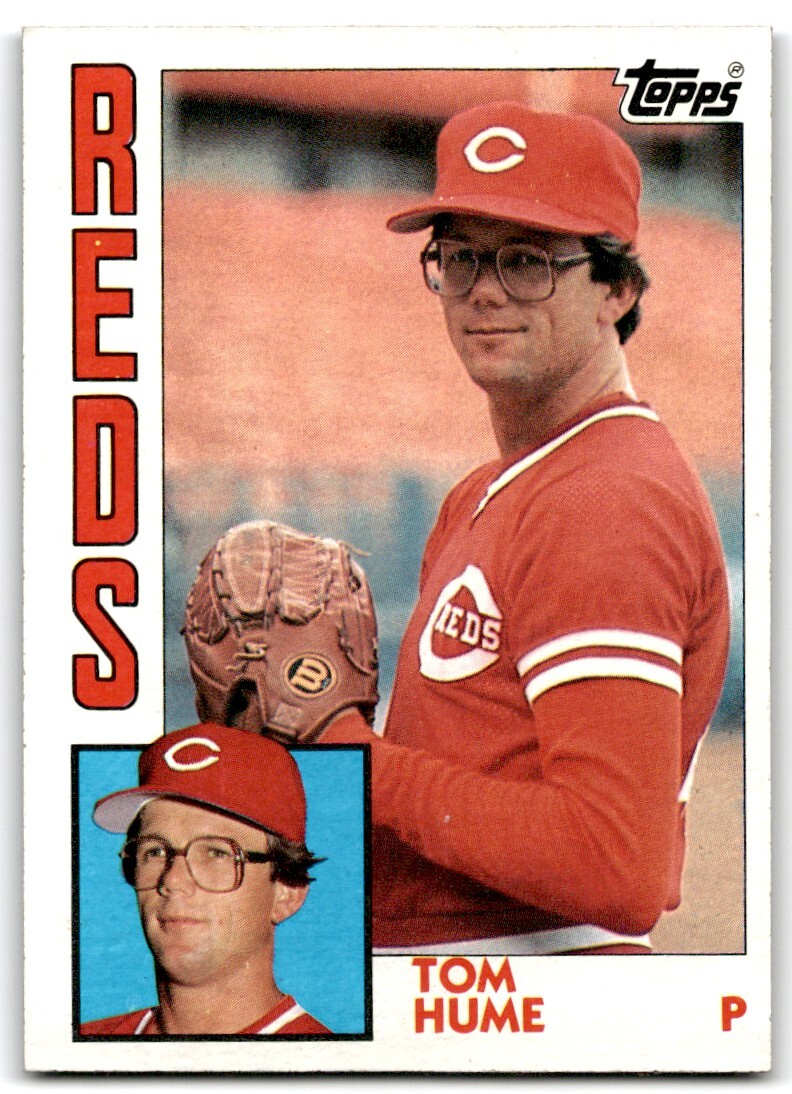 1984 Topps Tom Hume Cincinnati Reds #607 | eBay