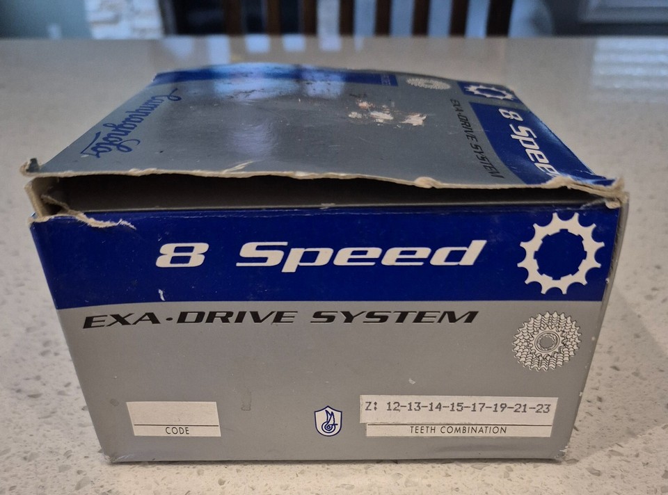 Campagnolo 8 speed EXA Drive Cassette 12 to 23 NOS | eBay