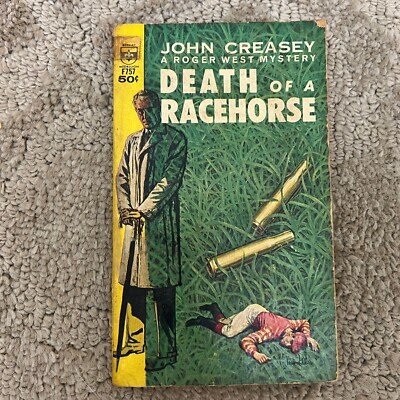 Death Of A Racehorse Mystery Paperback Book by John Creasey from ...