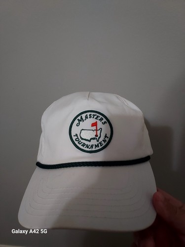 Masters Golf Augusta National rope snapback hat | eBay