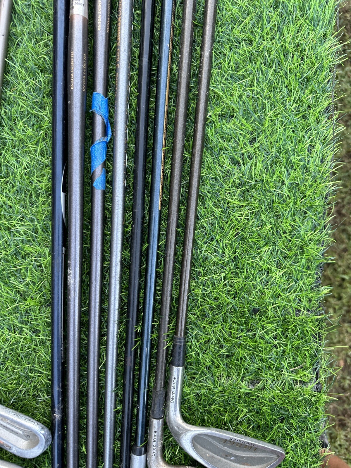 Lot of 25 Golf Clubs Irons- Mixed Various Lengths, Types, Lofts, Flex ...