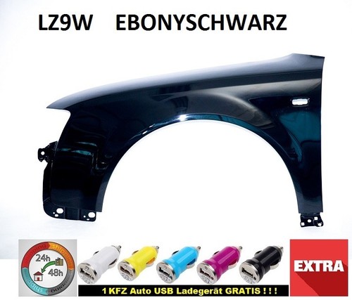 Kotflügel Audi A4 B6 Links LZ9W 00-04 Neu Lackiert | eBay