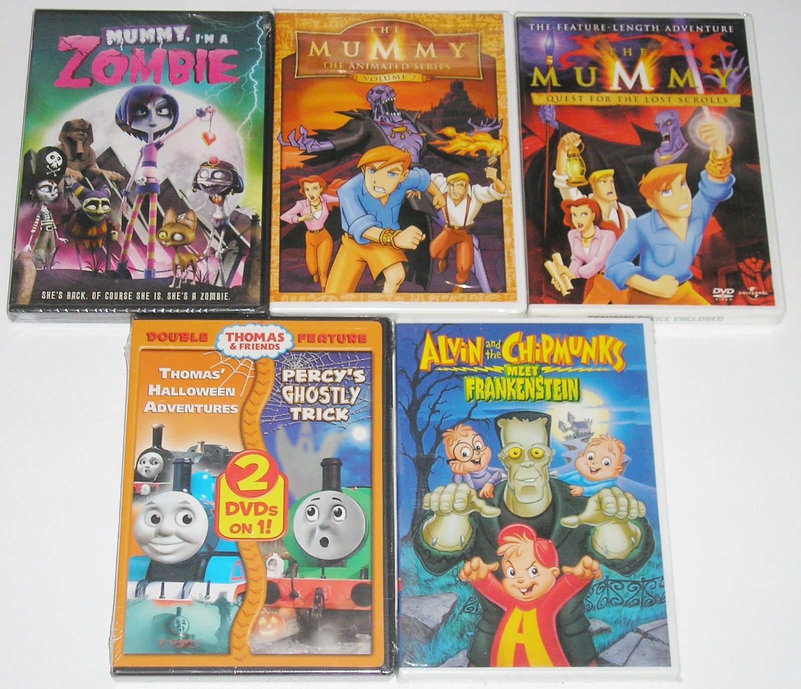 Kid Halloween DVD Lot - Corpse Bride IGOR Casper THE ADDAMS FAMILY The ...