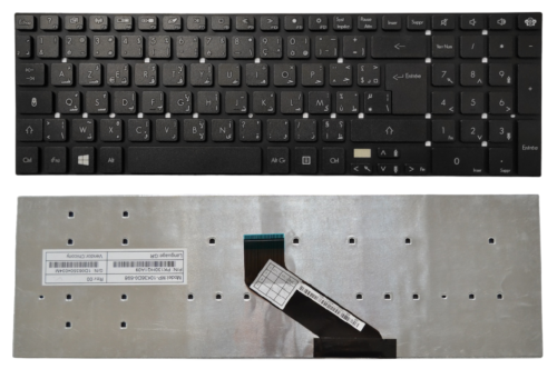 FRENCH ARABIC keyboard Gateway NV55S NV57H NV75S NV77H NV55S05u ...