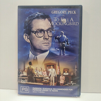 To Kill a Mockingbird Gregory Peck (DVD, 1962) DVD Free Post ...
