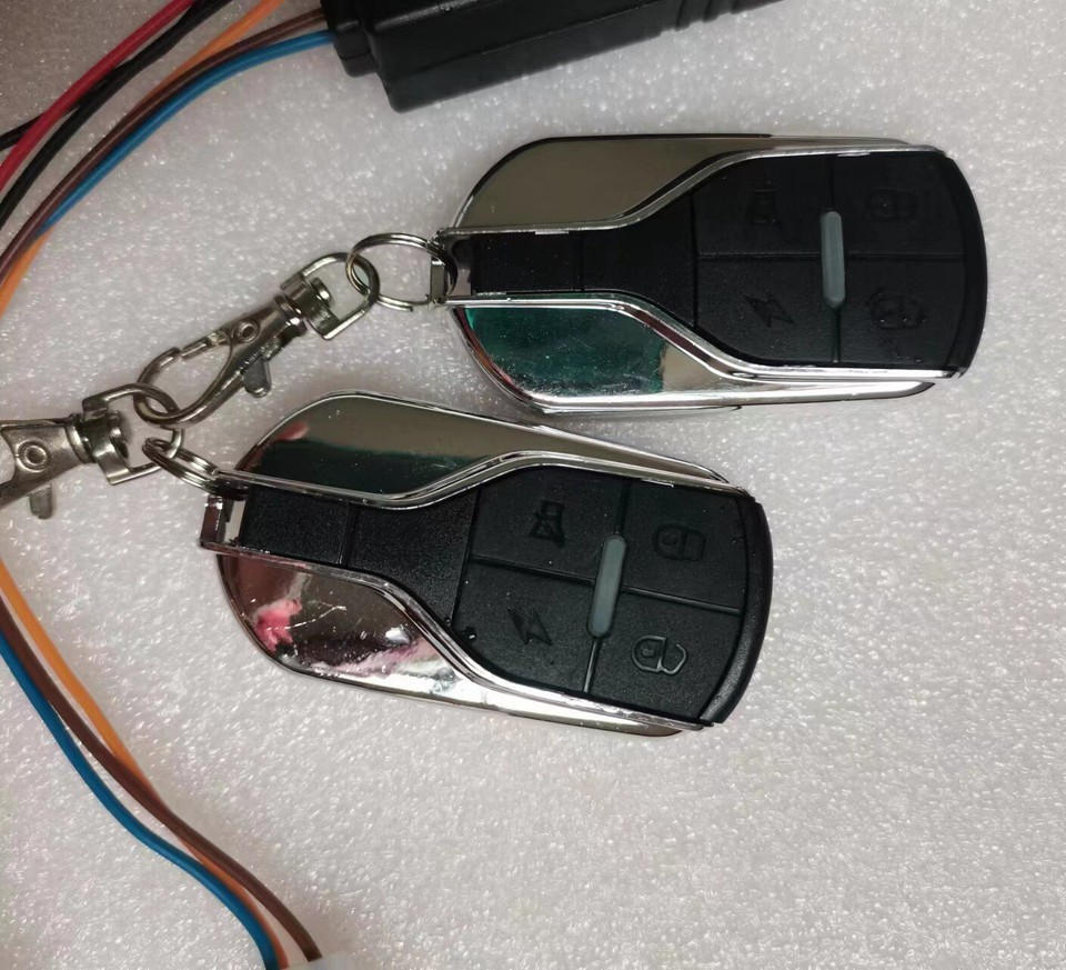 36V 48V Electric Scooter Key Remote Control Alarm Large Plug Remote ...