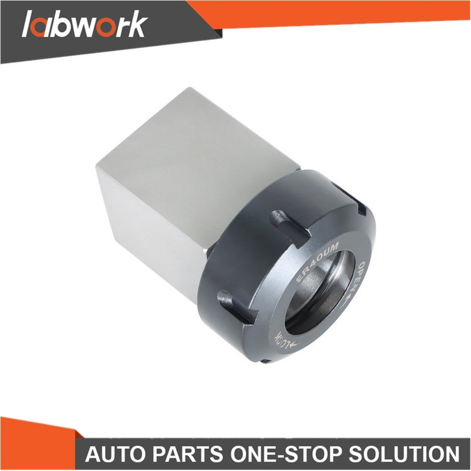 Labwork ER-40 Square Collet Block Chuck Holder for CNC Lathe Engraving ...