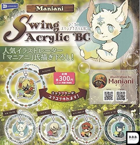 Maniani Swing Acrylic BC Full Set of 5 Capsule Gashapon Toys | eBay