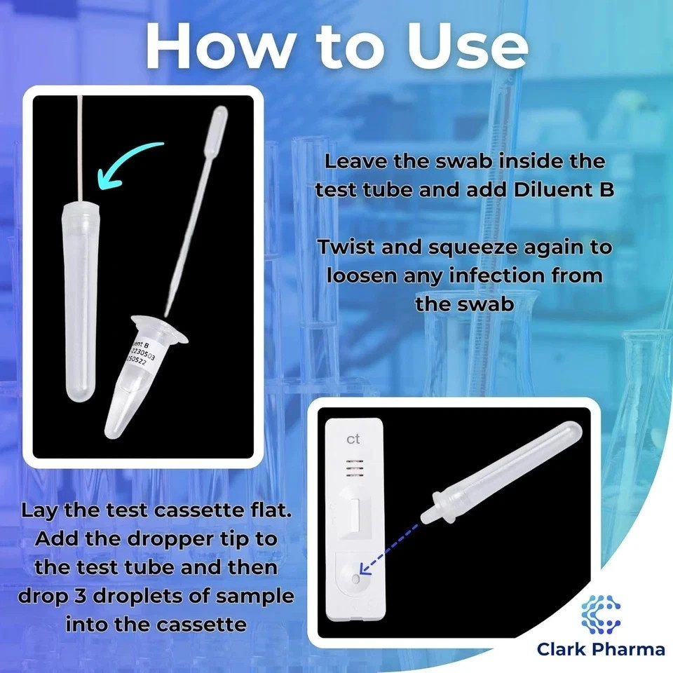 GP Professional Chlamydia & Gonorrhea (Male & Female) Swab Tests STI ...