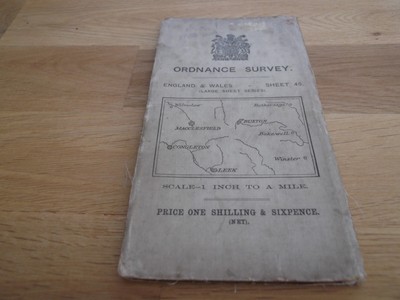 1900-Now - Vintage Ordnance Survey Map - 2