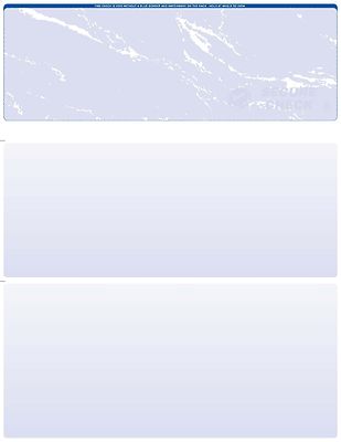 Blank Check Stock Paper -250 - Check on Top Blue Marble | eBay