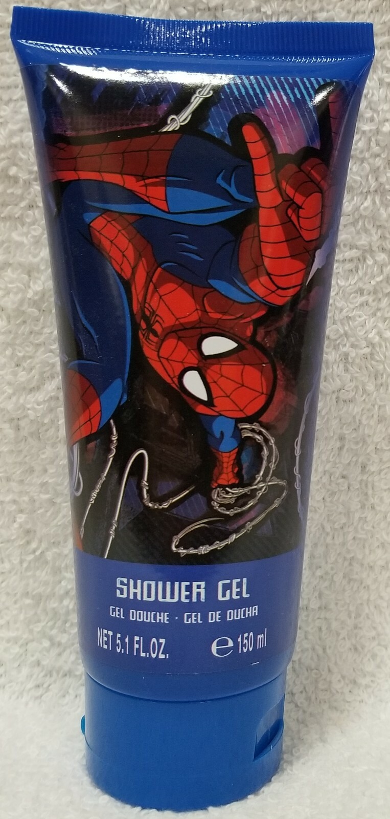 Air-Val Marvel Ultimate Spider-Man SHOWER GEL Boys Men Douche 5.1 oz ...