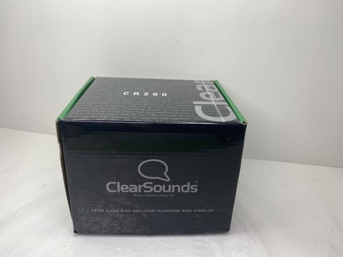 Clear Sounds CR200 ClearRing Amplified Ring Signaler ClearSounds New "Open Box" | eBay
