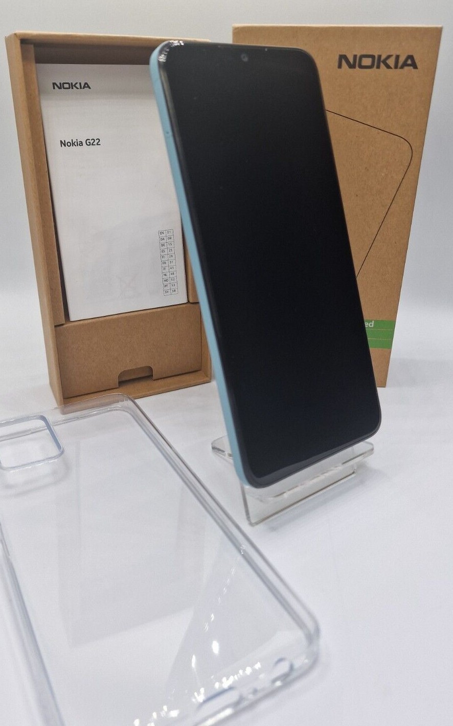 Nokia G22 6.52" HD+ 64GB 5050mAh Android12 Dual SIM Unlocked TA-1528 ...