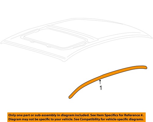 2010-2019 Taurus-Roof Molding Trim Left EG1Z5451729D | eBay