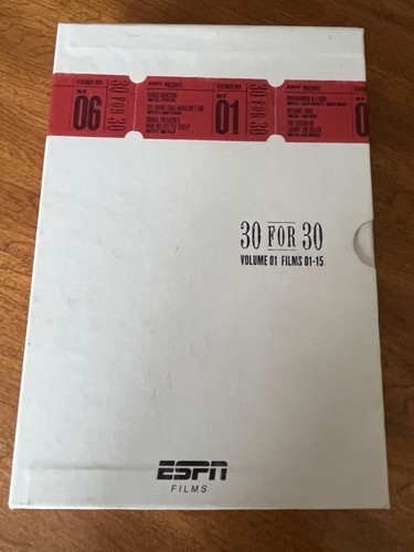 ESPN Films 30 For 30 Box Set Volume 1 DVD Set Film 2010 Episodes 1-15 ...