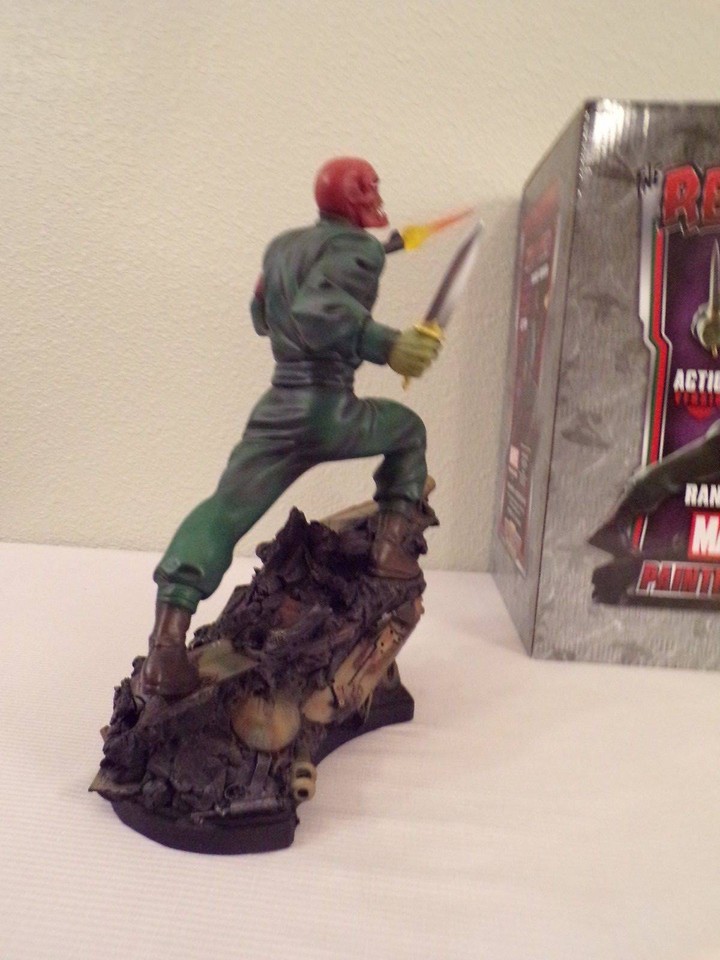 Bowen Red Skull Action Statue Marvel Comics | eBay
