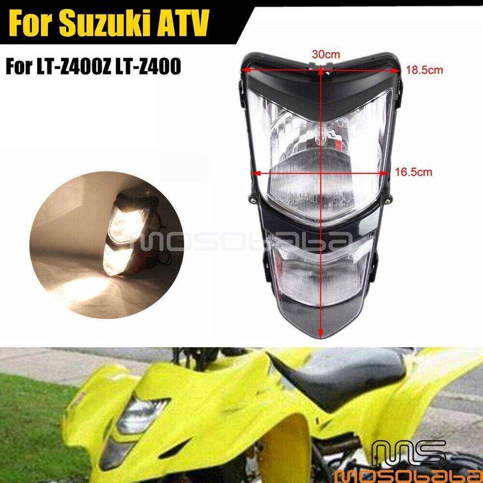 For 2003-2008 Suzuki LTZ400 LT-Z400 KFX400 Headlight Quadsport Z400 ATV ...