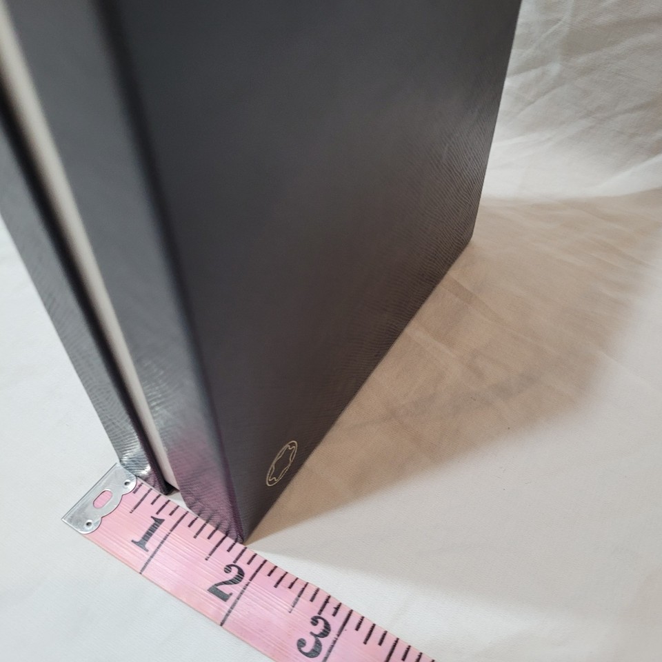 Mont Blanc Gift Box Empty Black Mens Accessory Storage Organizer ...